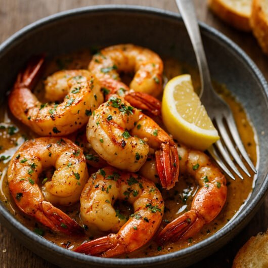 Easy Garlic Prawns Recipe Sizzled in Garlic Butter