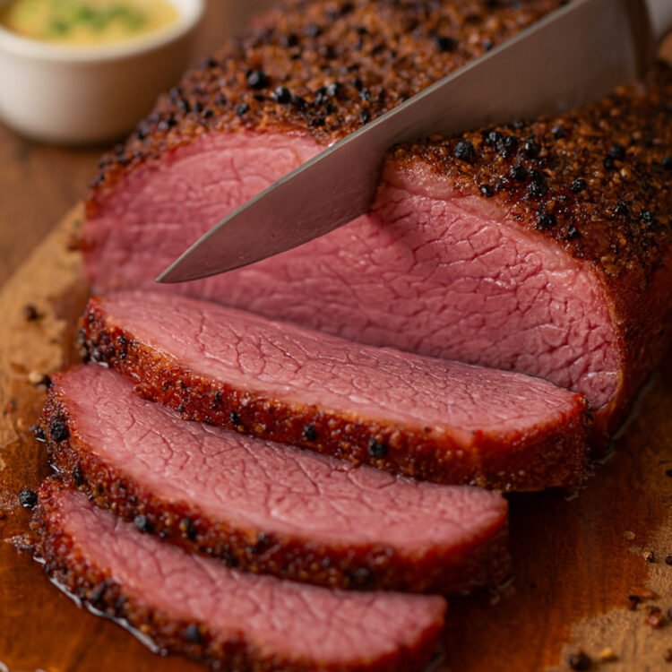 Easy Corned Beef Recipe With Creamy Parsley Sauce
